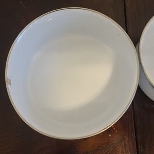 Kobe Kitchen | Kitchen | Vintage Floral Print Metal Enamel Nesting ...